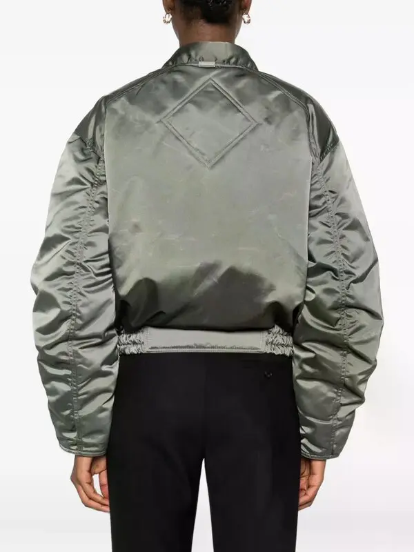Canada Goose Zip-up Bomber Jacket - Grey