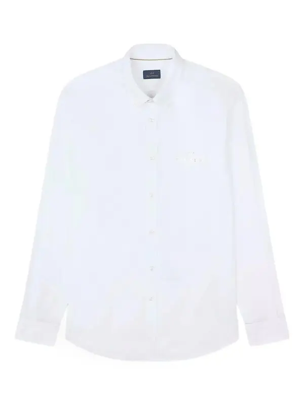 Paul & Shark Embroidered-logo Shirt - White
