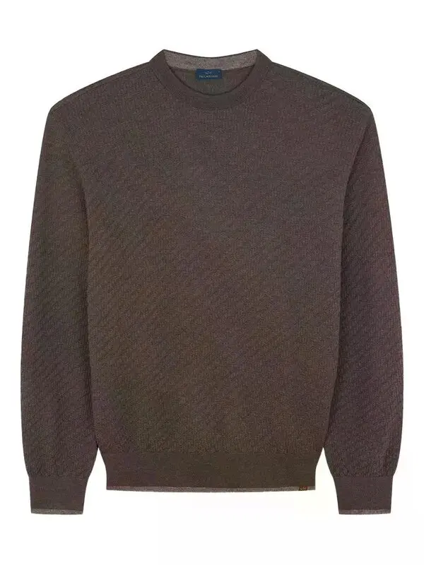 Paul & Shark Crew Neck Wool Sweater