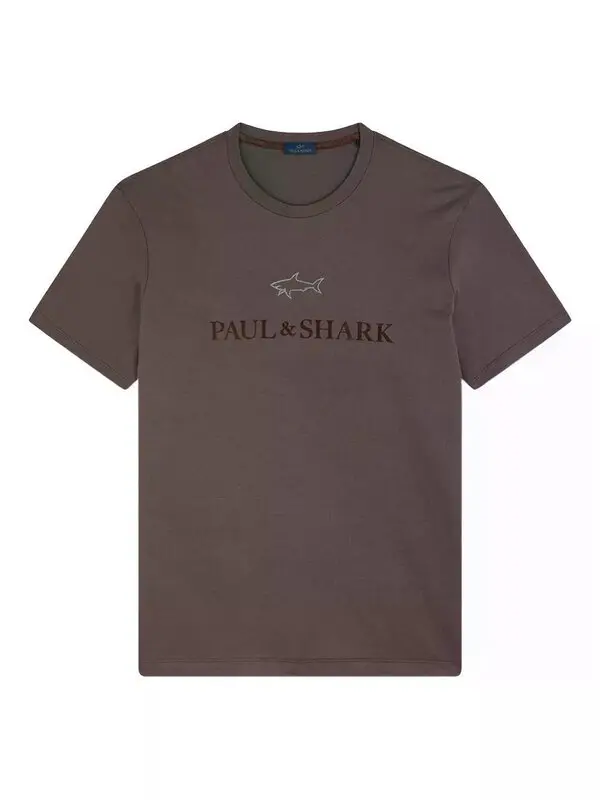 Paul & Shark Cotton T-shirt - Brown