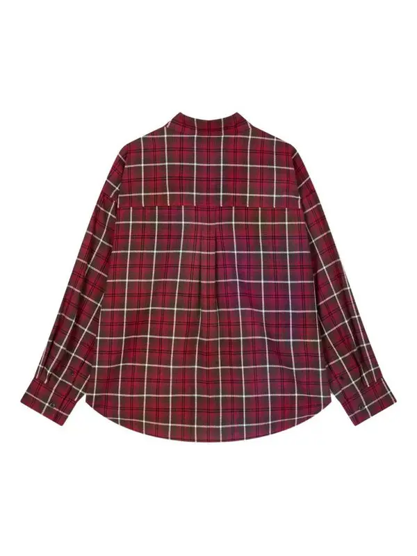 STUDIO TOMBOY Checked Button-down Shirt