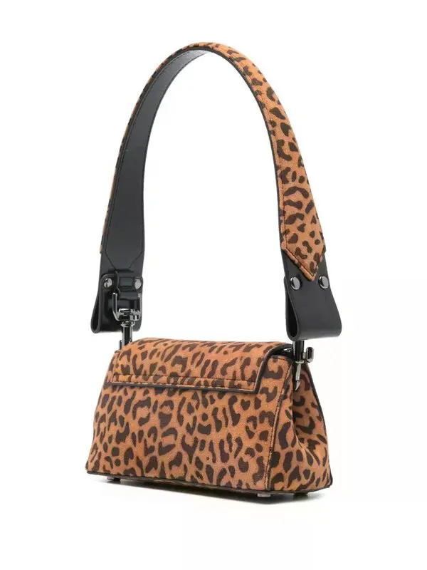 VIVIENNE WESTWOOD Linda Orb-embellished Leopard-print Tote