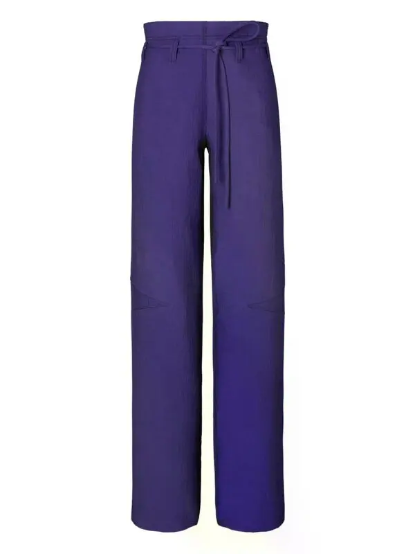 Tory Burch High-waisted Belted Trousers
