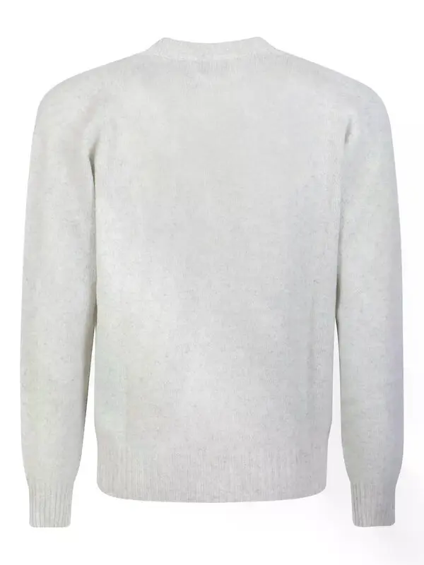 Altea Crew-neck Wool Sweater - Grey