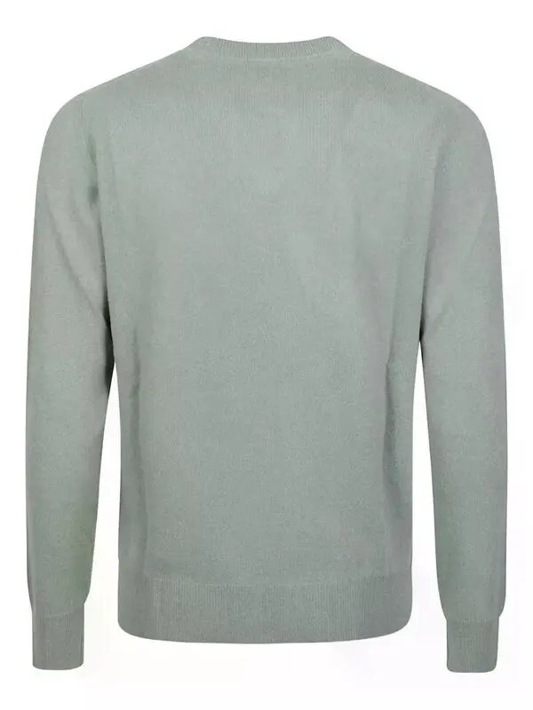 Altea V-neck Cashmere Sweater - Green