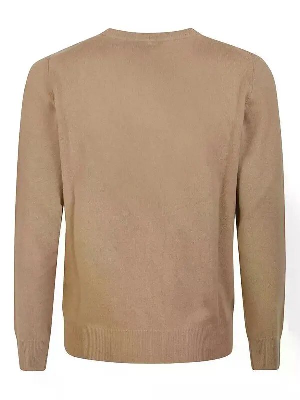 Altea Crew-neck Cashmere Sweater - Brown