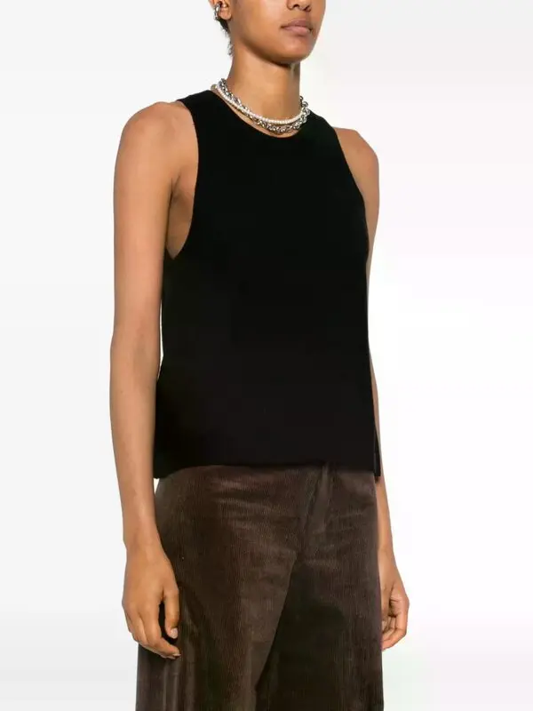 Vanessa Bruno Crew-neck Sleeveless Vest