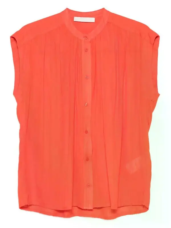 Vanessa Bruno Buttoned-front Sleeveless Shirt
