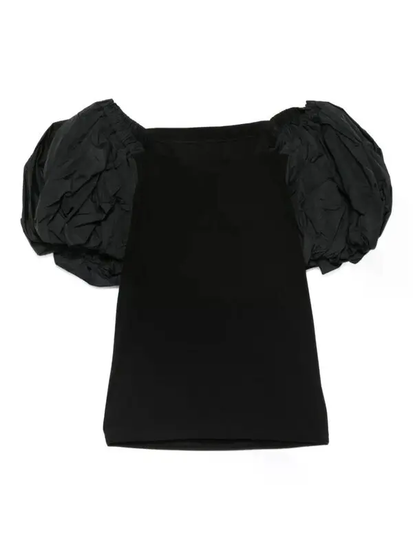 LUTZ HUELLE Puff-sleeves Top