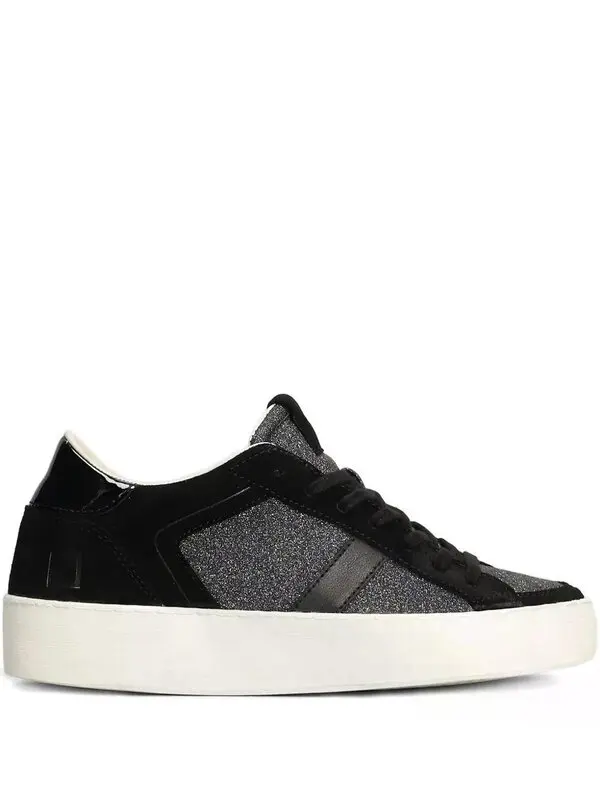 D.a.t.e. Hill Glitter Panelled Sneakers