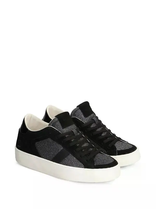 D.a.t.e. Hill Glitter Panelled Sneakers