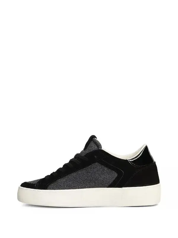 D.a.t.e. Hill Glitter Panelled Sneakers