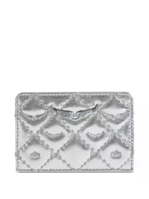 Zadig&Voltaire Quilted Leather Card Holder