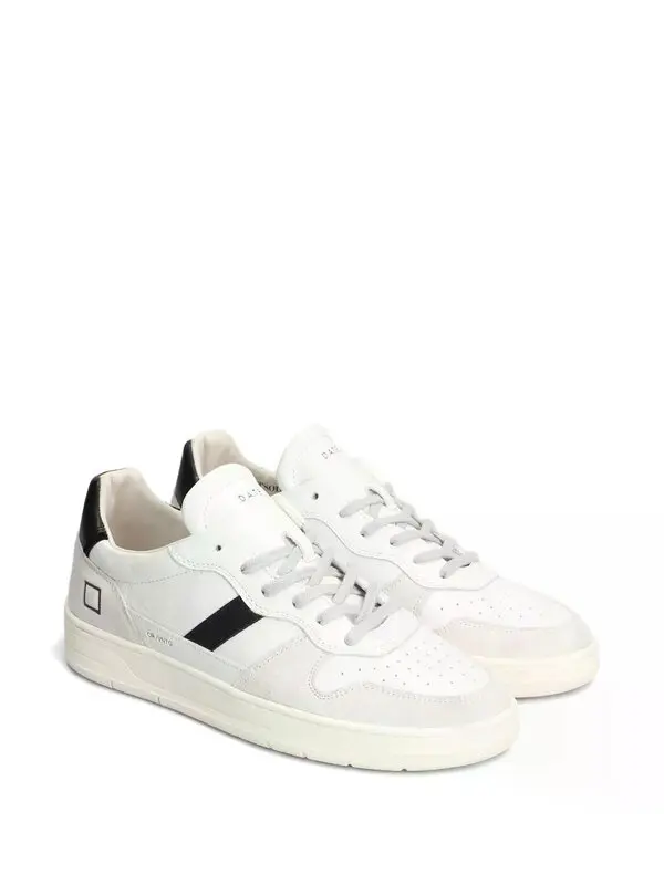 D.a.t.e. Hill Leather Sneakers - White