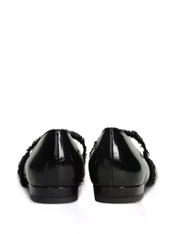 Roberto Festa Frayed Flat Pumps