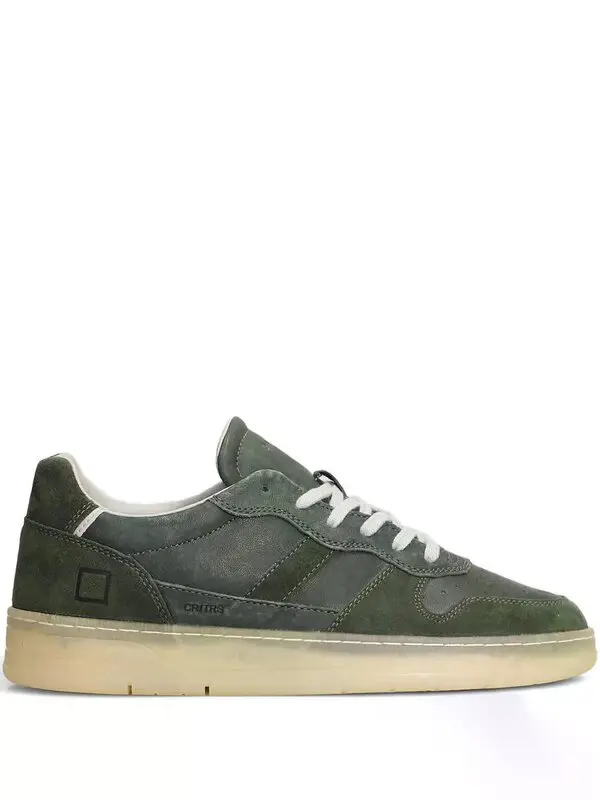 D.a.t.e. Suede Leather Low Top Sneakers