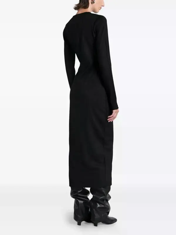 ENTIRE STUDIOS Long-sleeve Fitted Midi Dress