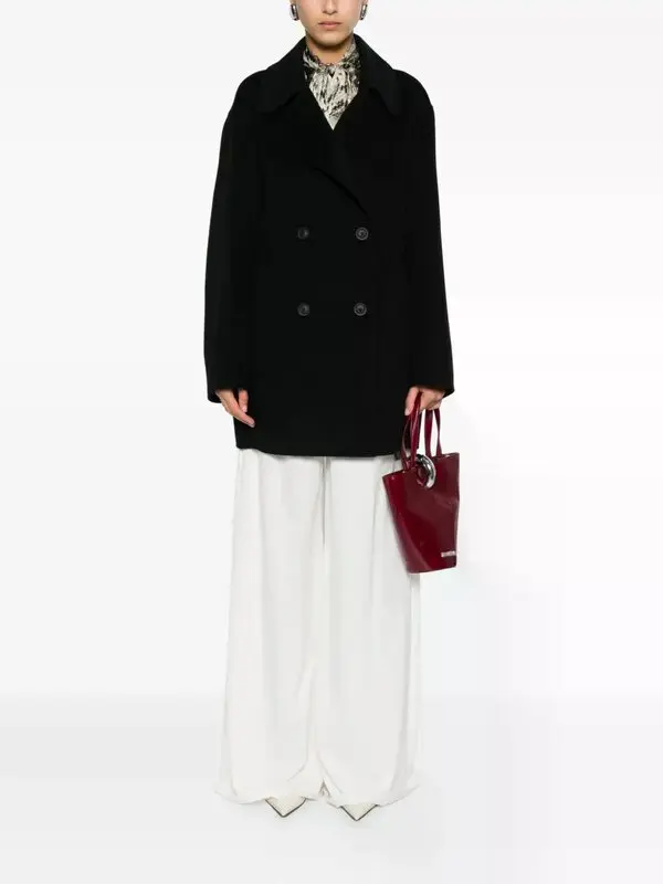 Iris Von Arnim Double-breasted Notched-lapel Coat