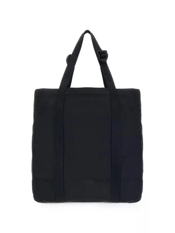 Stone Island Logo-patch Tote Bag - Black
