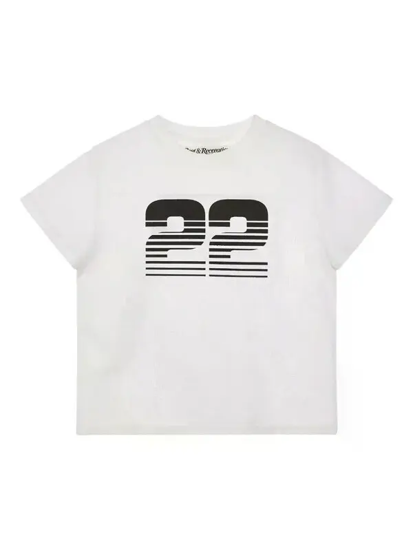 REST&RECREATION 22 Mesh T-shirt - White