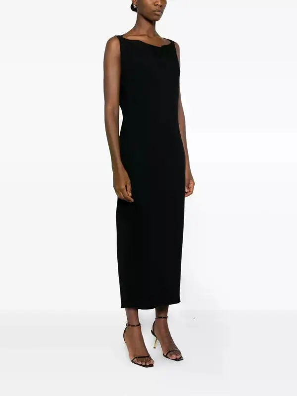 STEPHAN JANSON Draped Midi Dress
