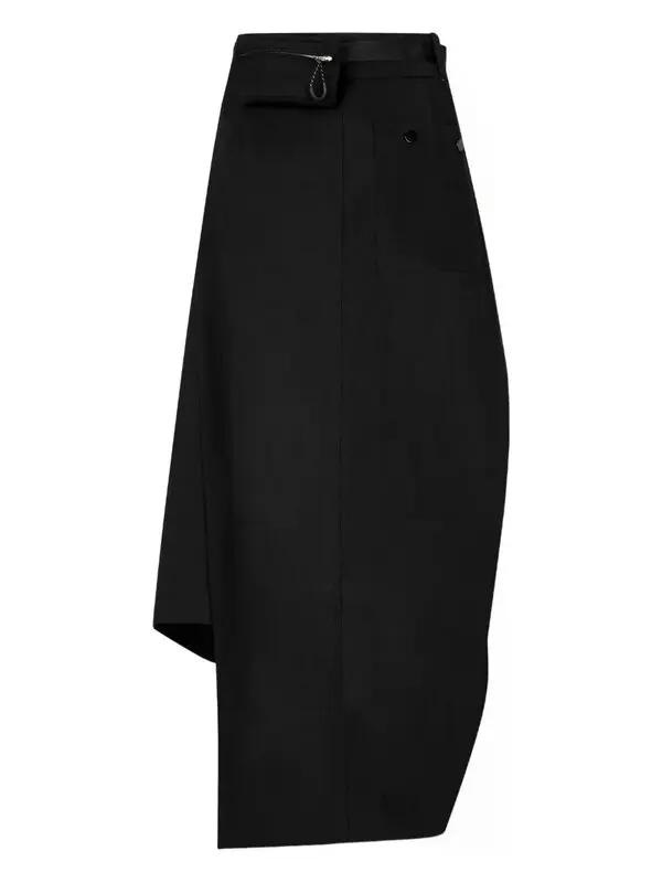 STUDIO TOMBOY Asymmetrical Wrap Skirt
