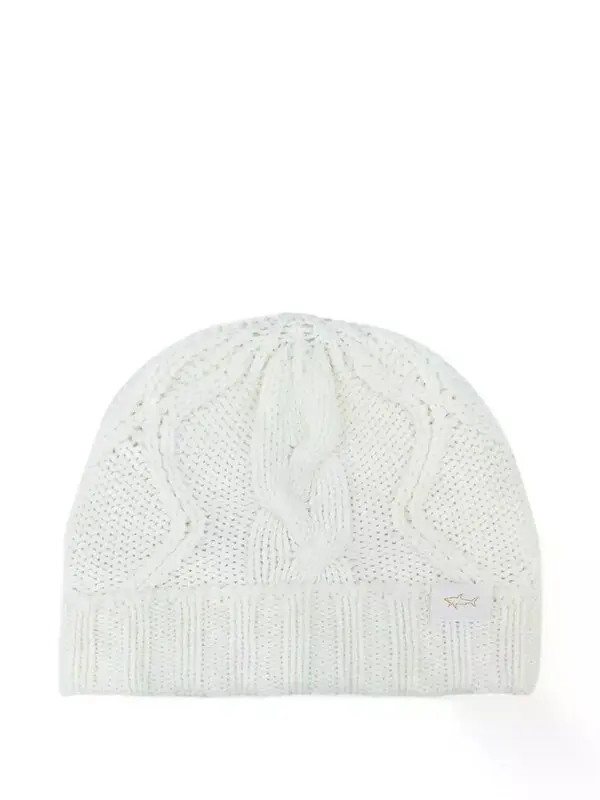 Paul & Shark Cable-knit Beanie