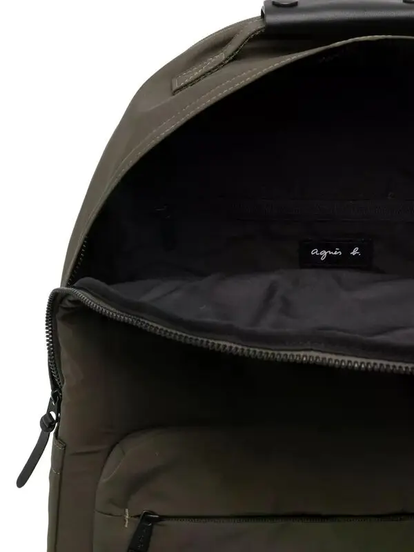 AGNÈS B. Logo-patched Backpack