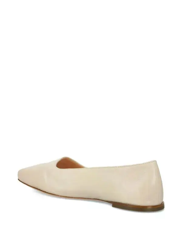 Agl Leather Ballet Flats
