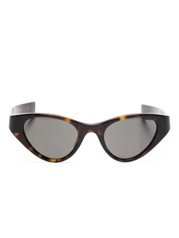Saint Laurent Cat-eye Frame Sunglasses - Black