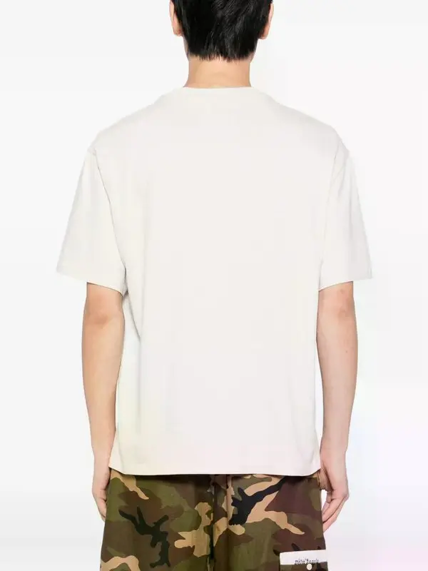 MELT Graphic=print T-shirt - Neutrals