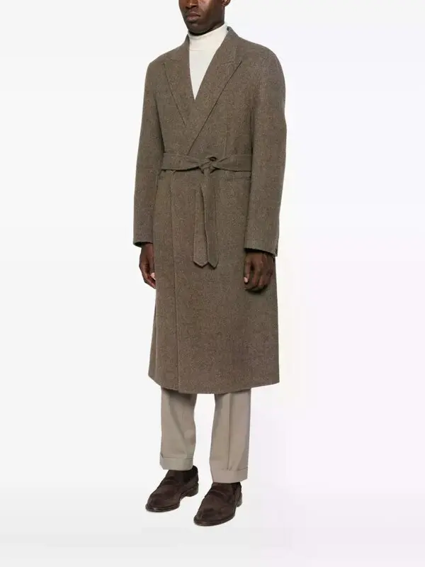 TONYWACK Belted Wrap Coat