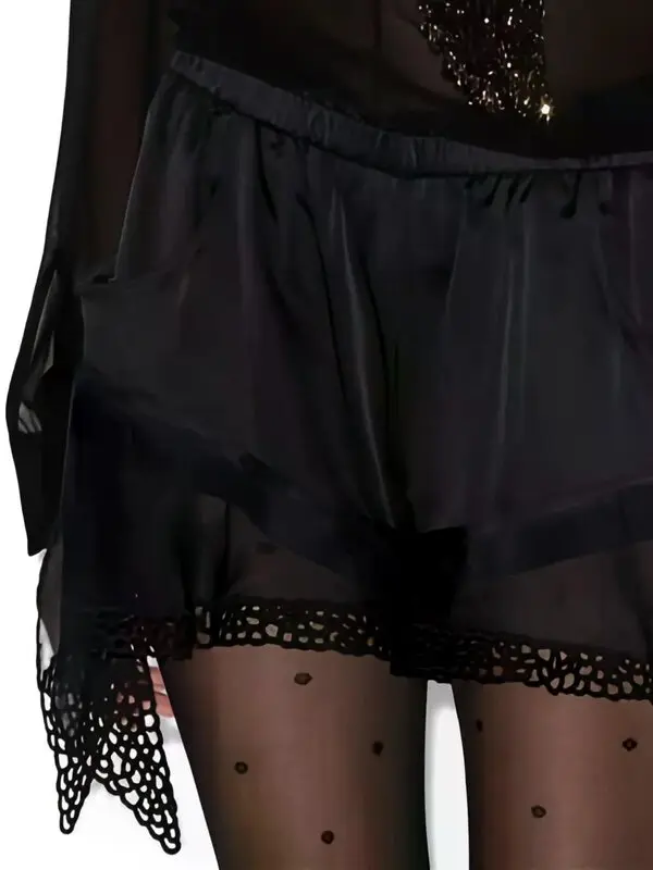Isabel Marant Étoile Ildana Lace-trimmed Shorts