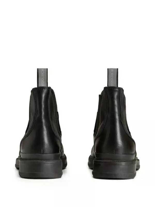 Woolrich Elastic-panelled Leather Boots