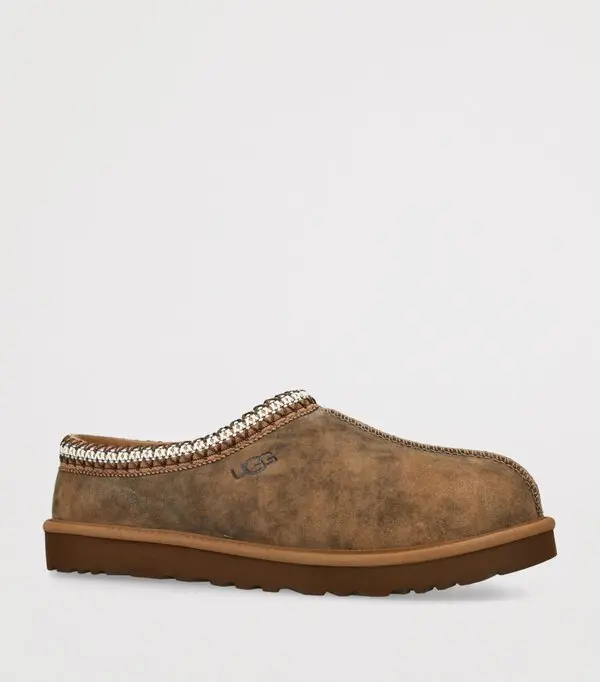 UGG Suede Tasman Baxter Slippers - Beige