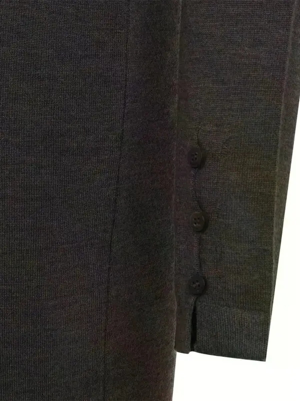Jacquemus Polo-neck Button-front Maxi Dress