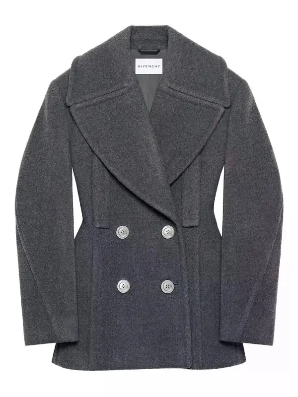 Givenchy Double-breasted Balloon-sleeve Jacket