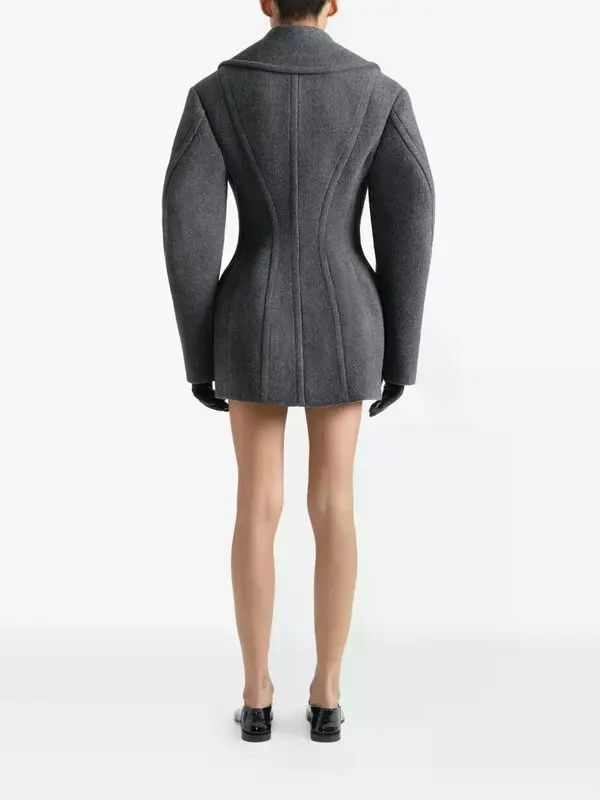 Givenchy Double-breasted Balloon-sleeve Jacket
