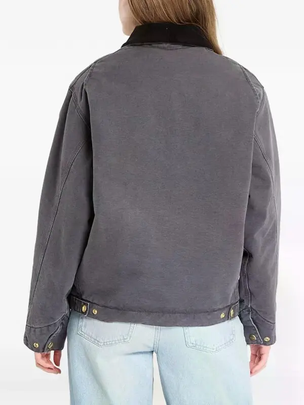 Carhartt Work In Progress Og Detroit Zip-up Jacket - Grey