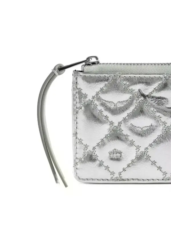 Zadig&Voltaire Diamond-pattern Wallet