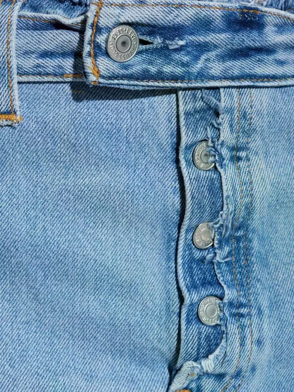 RE/DONE Denim A-line Skirt