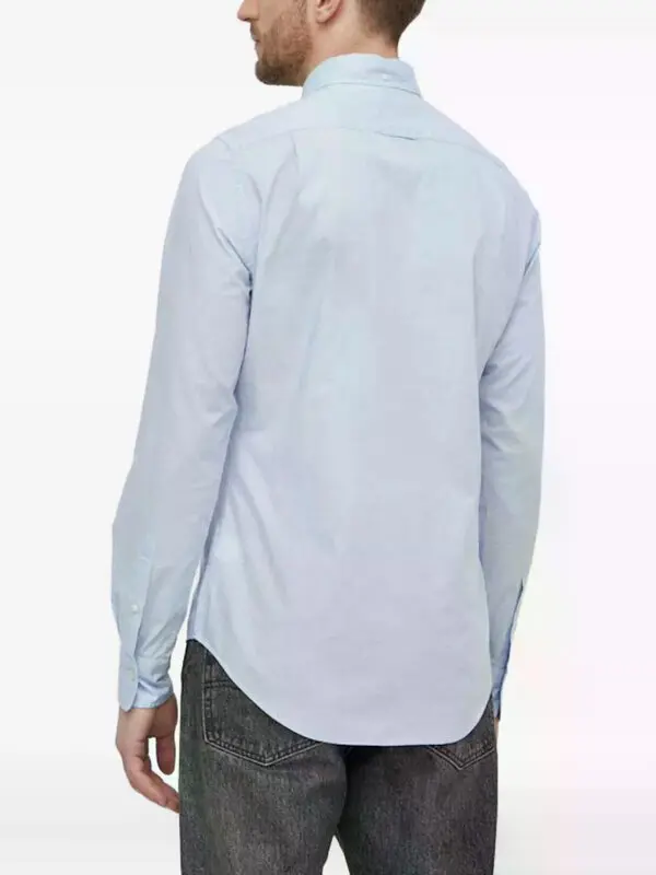 Gant Logo-embroidered Shirt - Blue