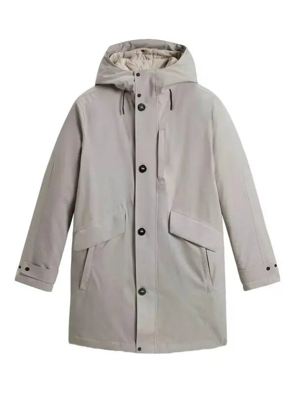 Woolrich Hooded Raincoat