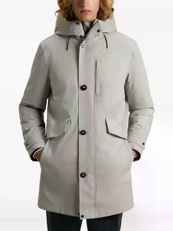 Woolrich Hooded Raincoat