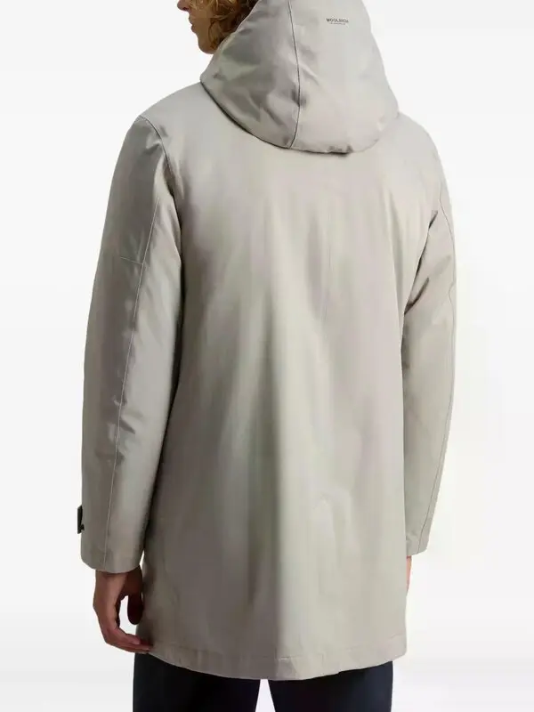 Woolrich Hooded Raincoat