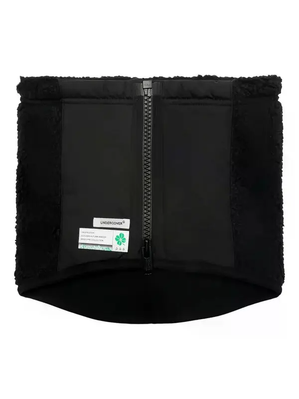 Undercover Zip-up Neck Warmer - Black