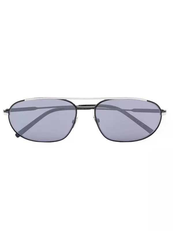 Saint Laurent Sl 561 Pilot-frame Sunglasses - Black