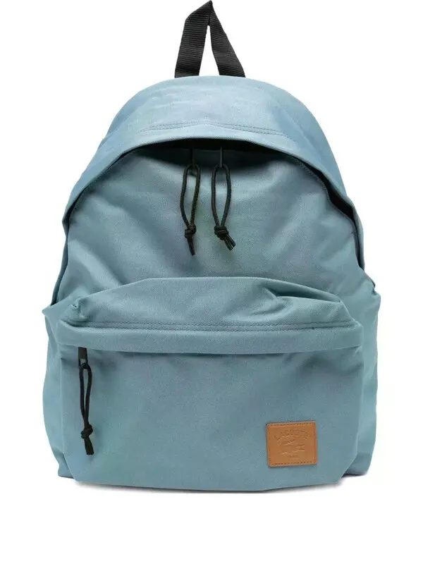Lacoste Logo-patch Backpack - Blue