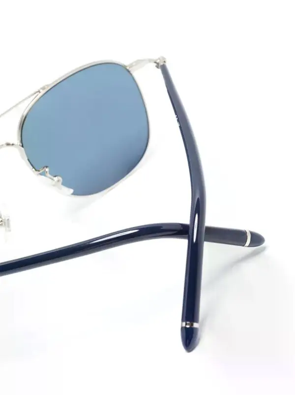 Montblanc Logo-plaque Pilot-frame Sunglasses