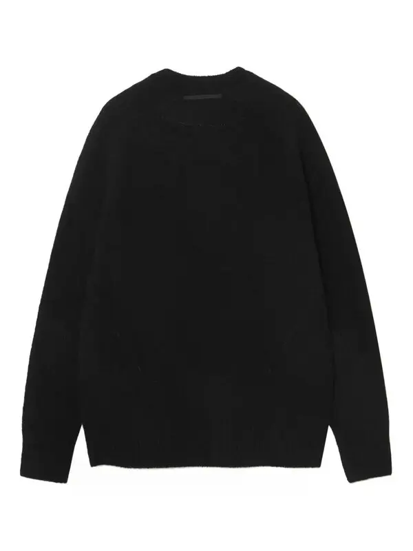 Undercover Patch-detail Wool Sweater - Black